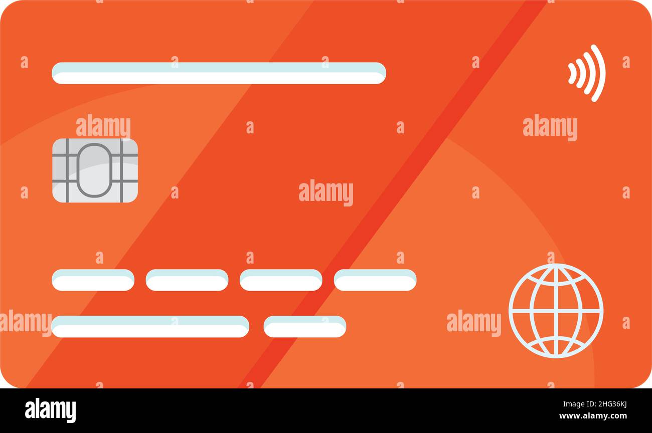 red credit card Stock Vector Image & Art - Alamy