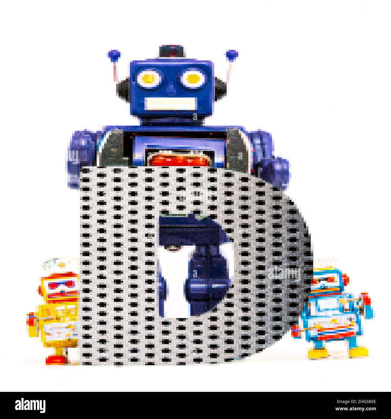 Kids fun with digital letter Cut Out Stock Images & Pictures - Alamy