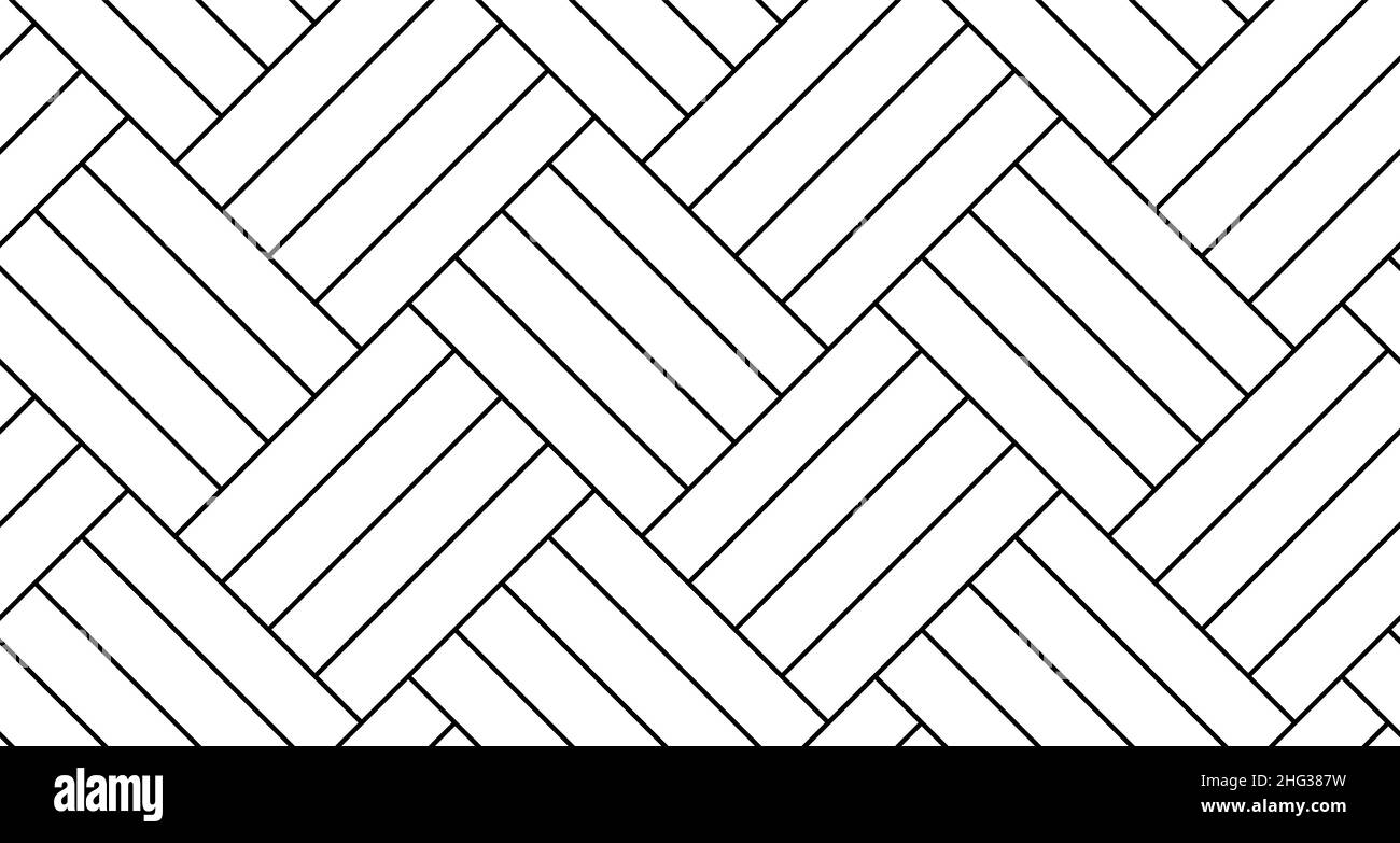 White quadruple herringbone parquet floor seamless pattern with ...