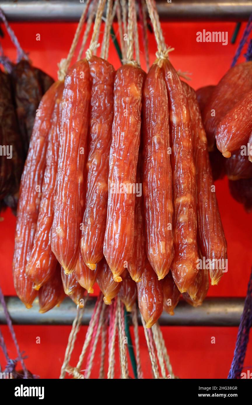 Lap cheong is a type of Chinese dried sausage from Southern China that ...