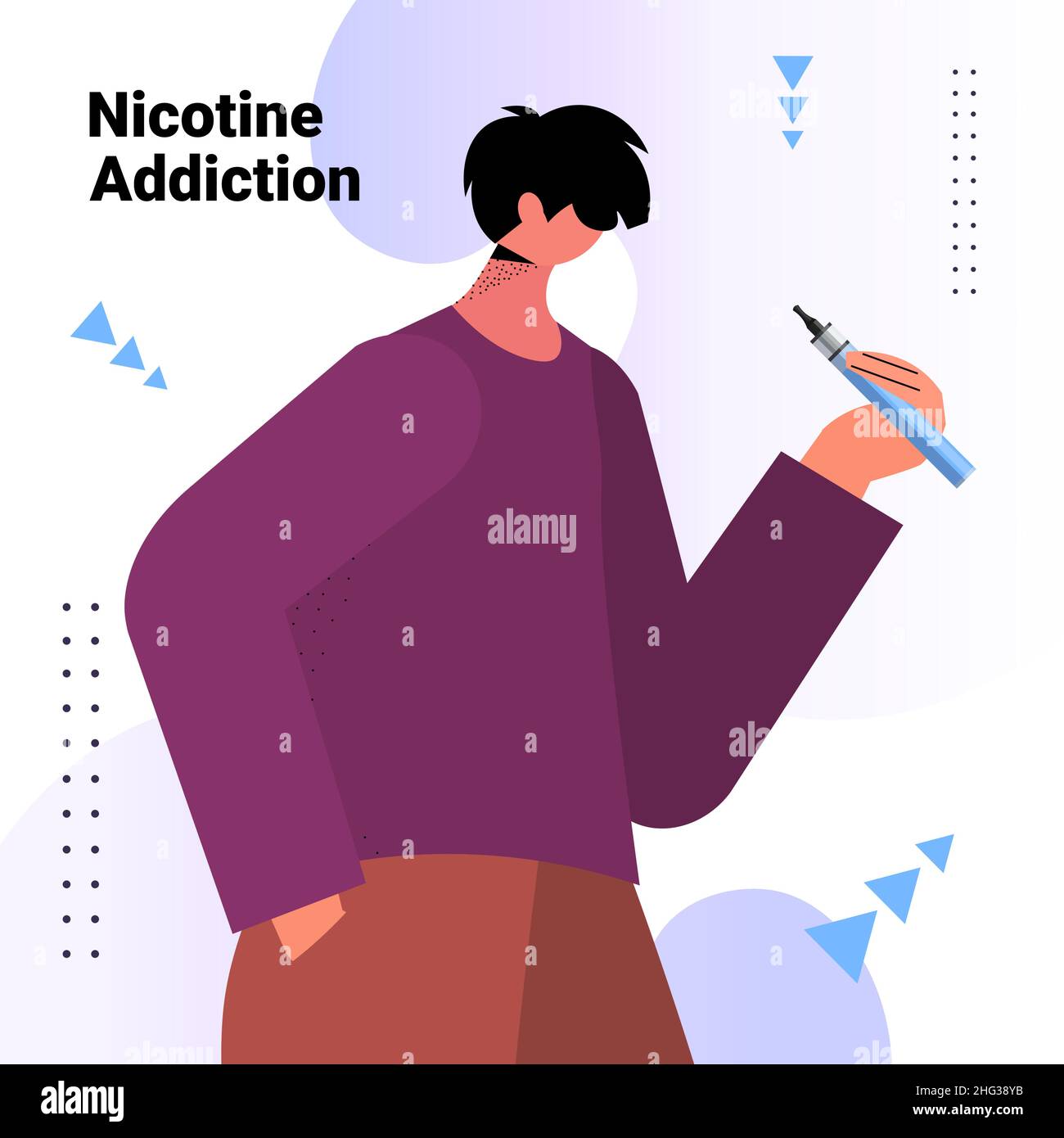 Addicted e Stock Vector Images - Alamy