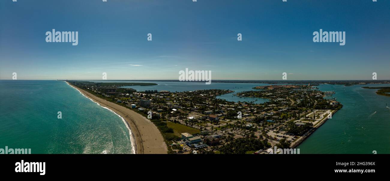 Beautiful landscape Fort Pierce Florida USA Stock Photo - Alamy