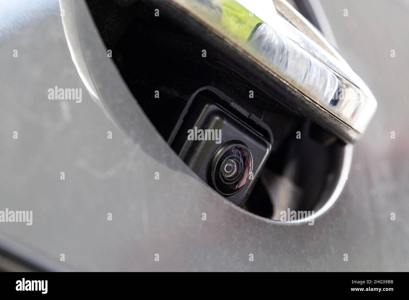 rear view camera in car icon. Modern development Stock Photo - Alamy