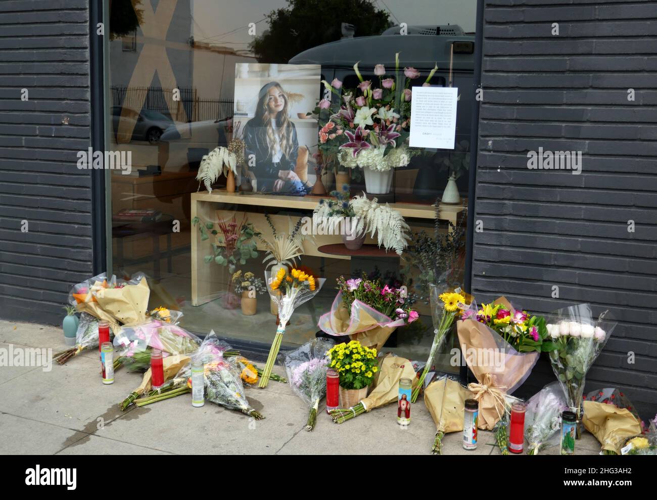 Los Angeles, California, USA 17th January 2022 A Memorial for Murder ...