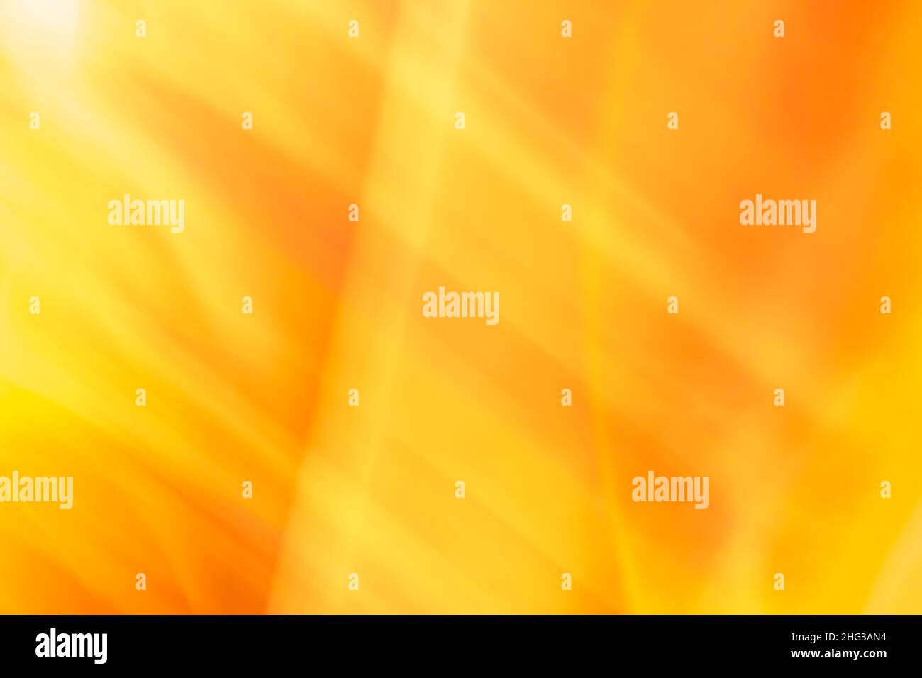 Abstract bright yellow orange background banner with warped lines ...