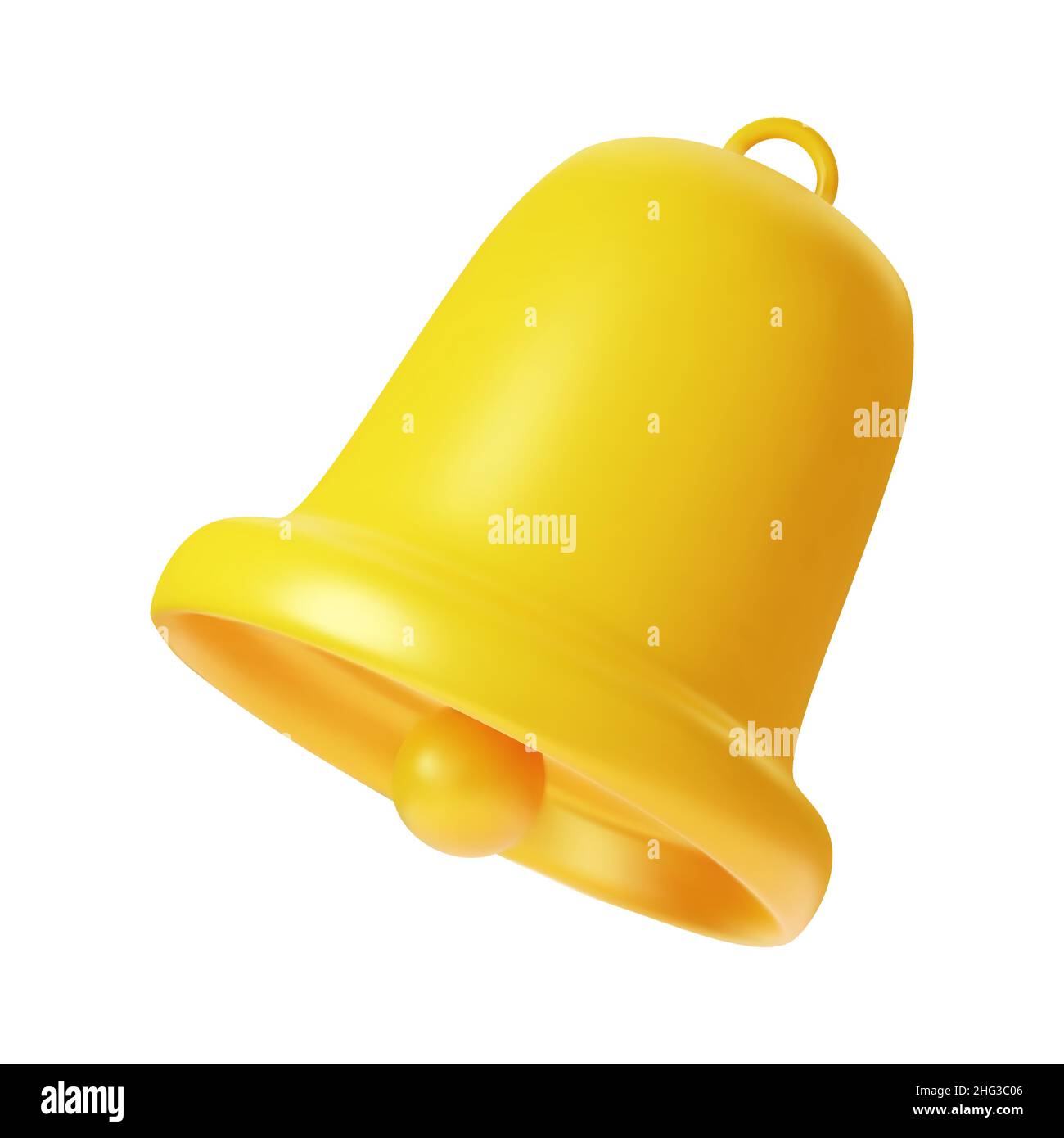 Notification 3D icon Stock Vector Image & Art - Alamy