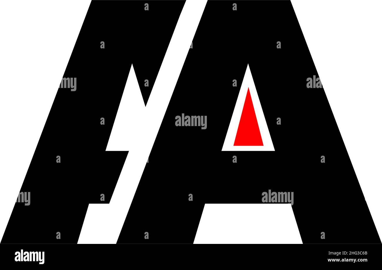 AA letter logo design template Stock Vector Image & Art - Alamy