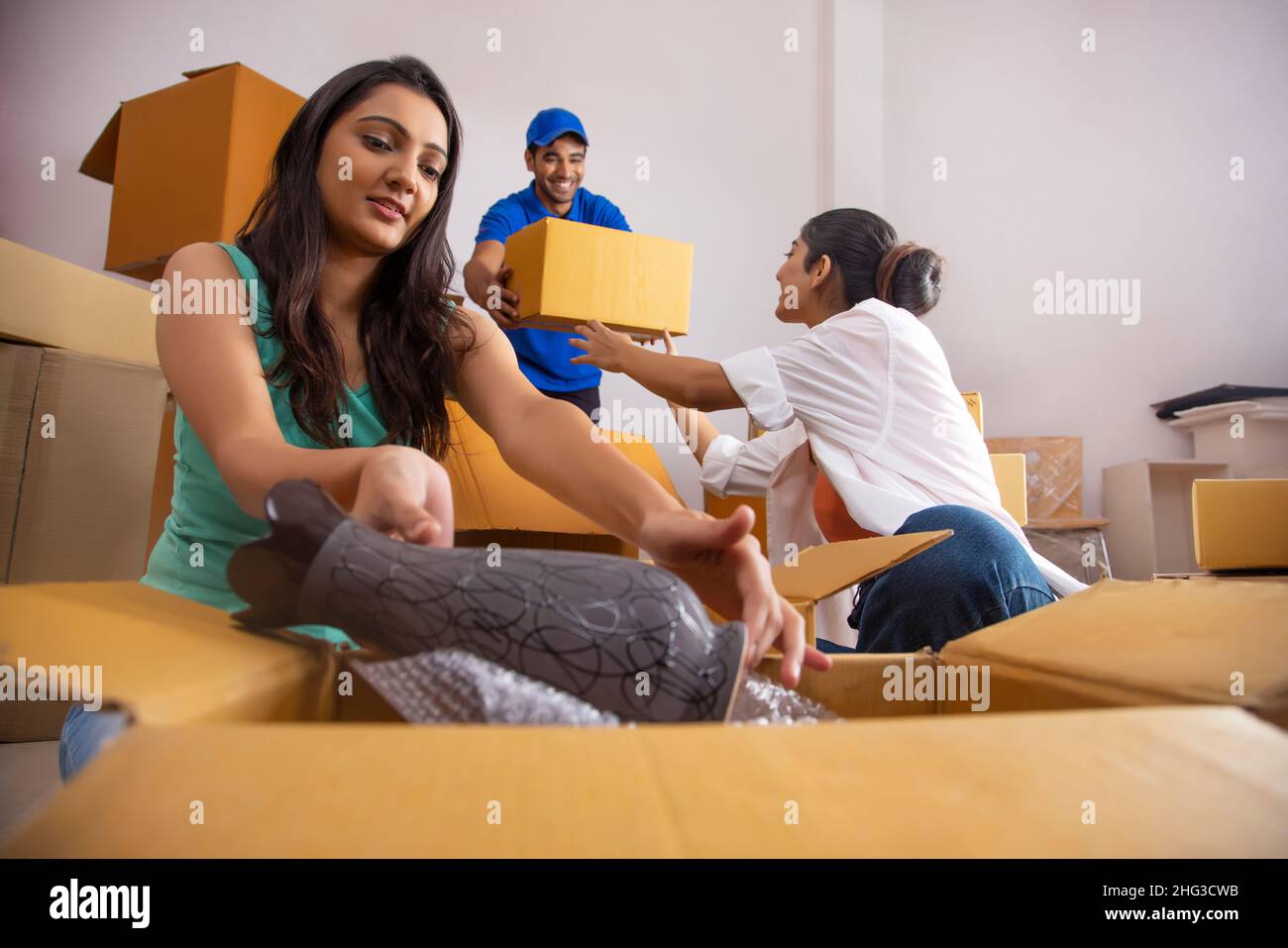 Boy handing hi-res stock photography and images - Alamy