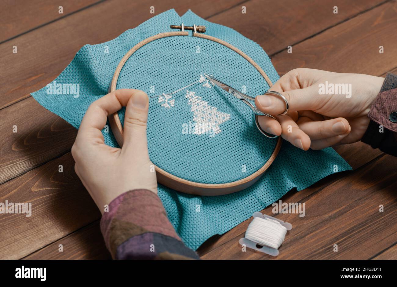 Short stitch hi-res stock photography and images - Alamy