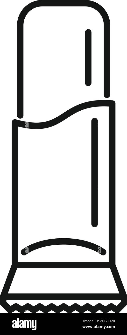 Snack bar packet icon outline vector. Healthy granola. Energy protein ...