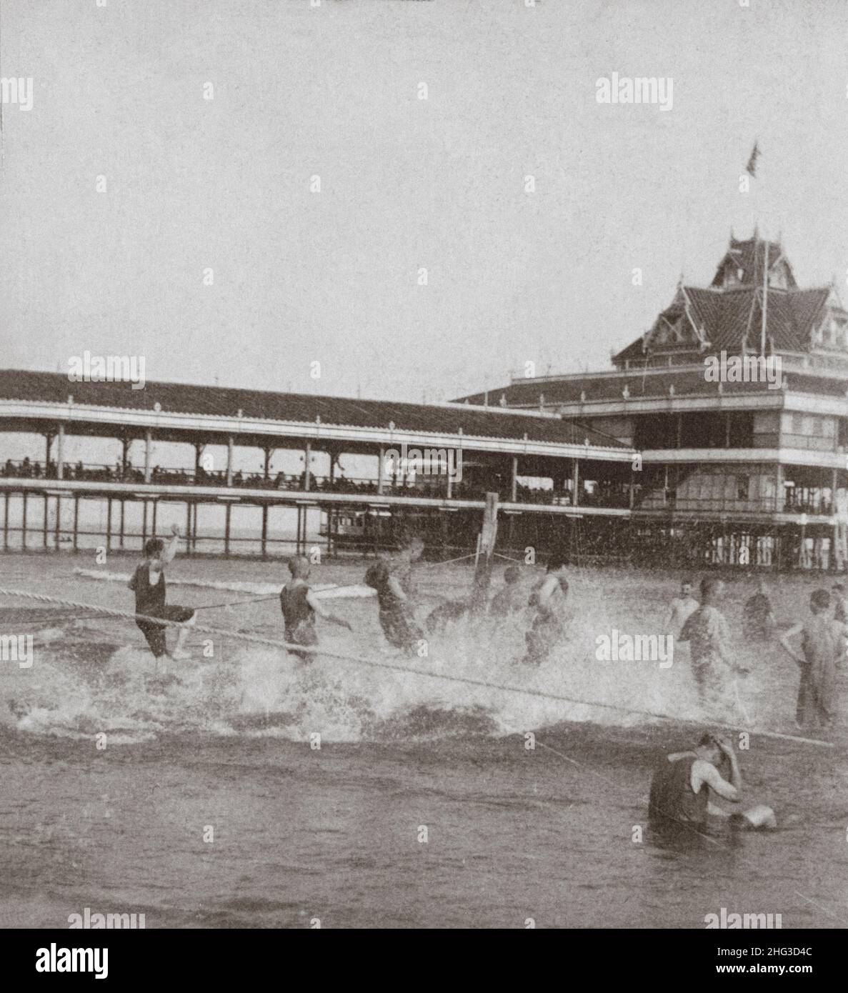 1920s Coney Island Beach