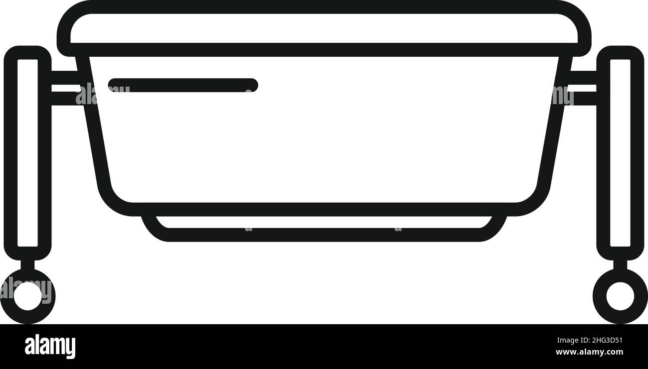 Footbath vector vectors hi-res stock photography and images - Alamy