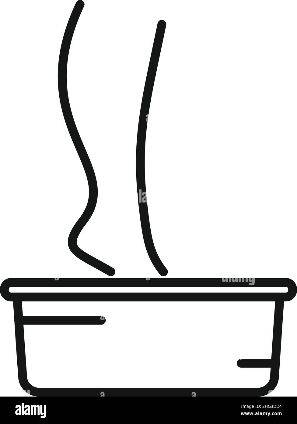 Footbath vector vectors hi-res stock photography and images - Alamy