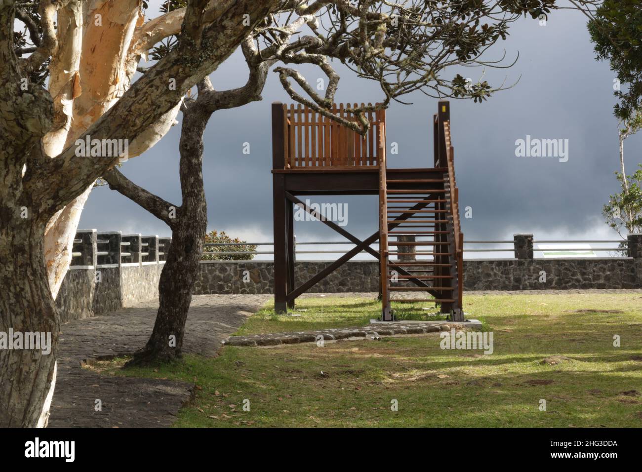 Alexandra Falls View Point Stock Photo - Alamy