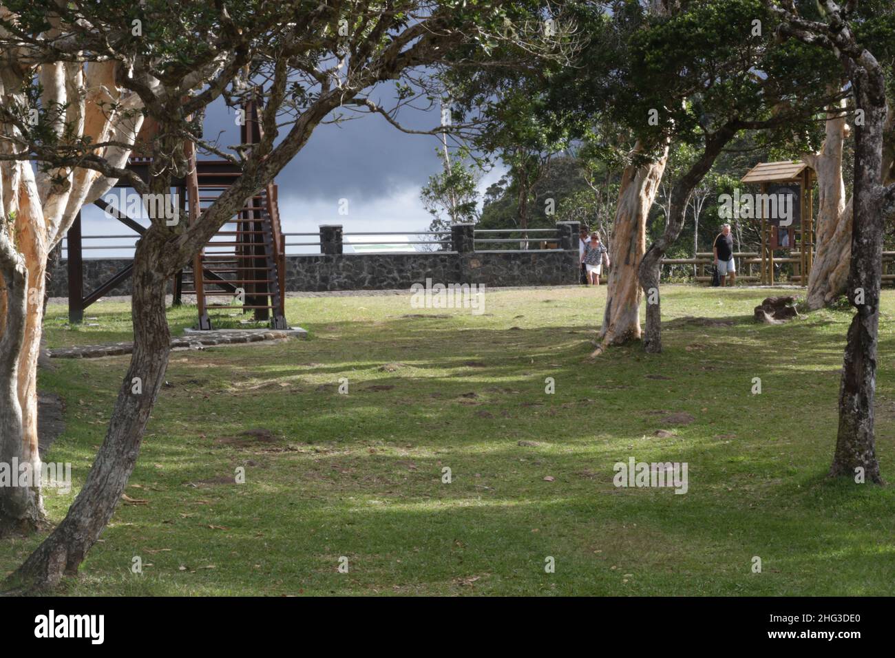 Alexandra Falls View Point Stock Photo - Alamy