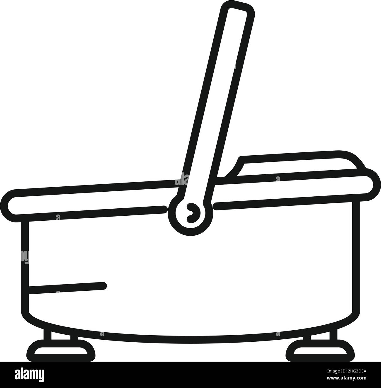 Footbath vector vectors hi-res stock photography and images - Alamy