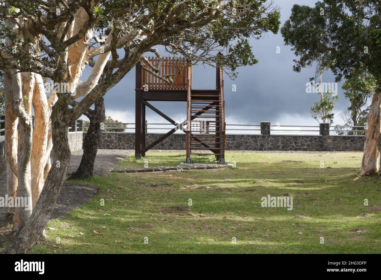 Alexandra Falls View Point Stock Photo - Alamy