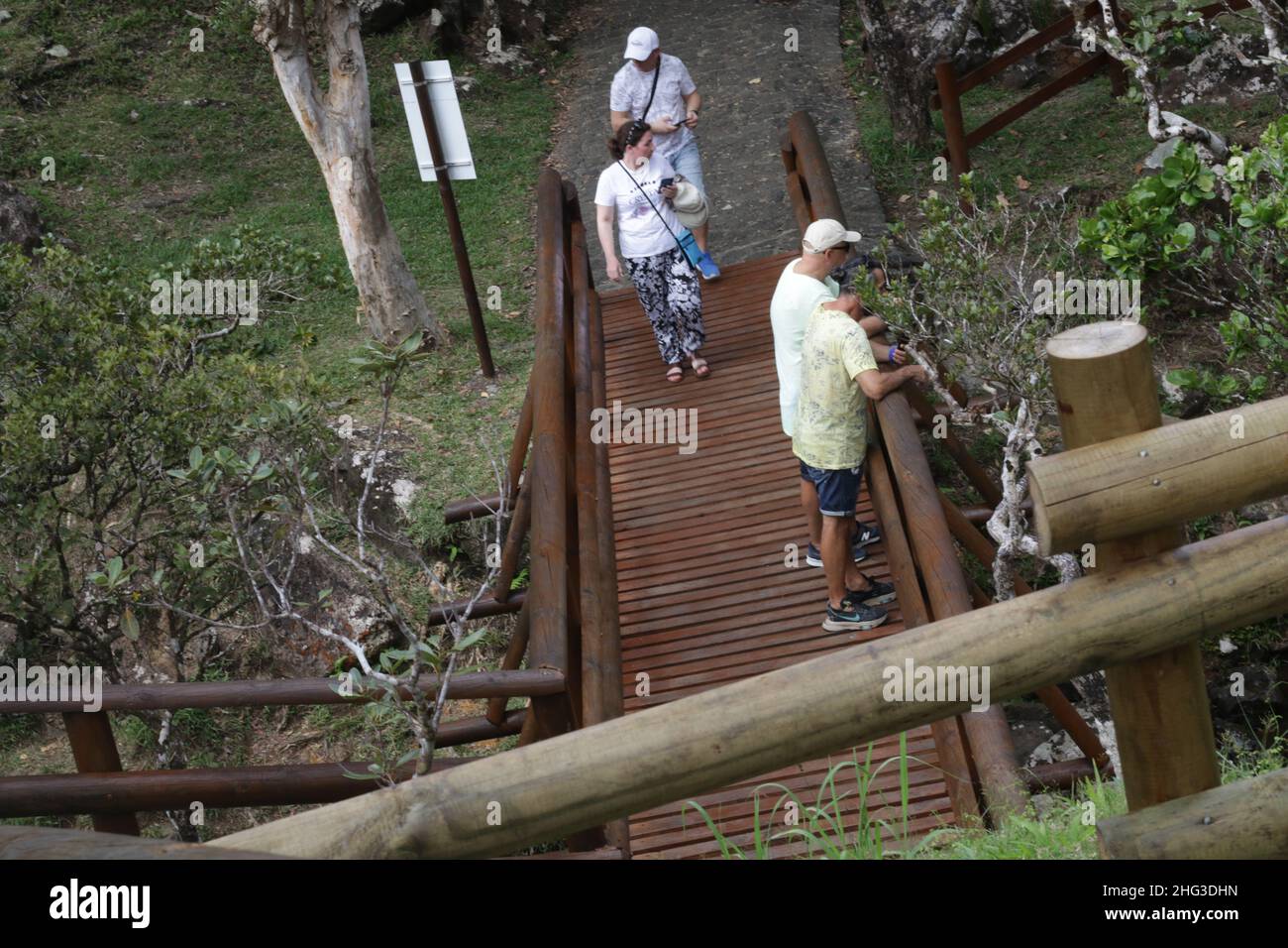 Alexandra Falls View Point Stock Photo - Alamy