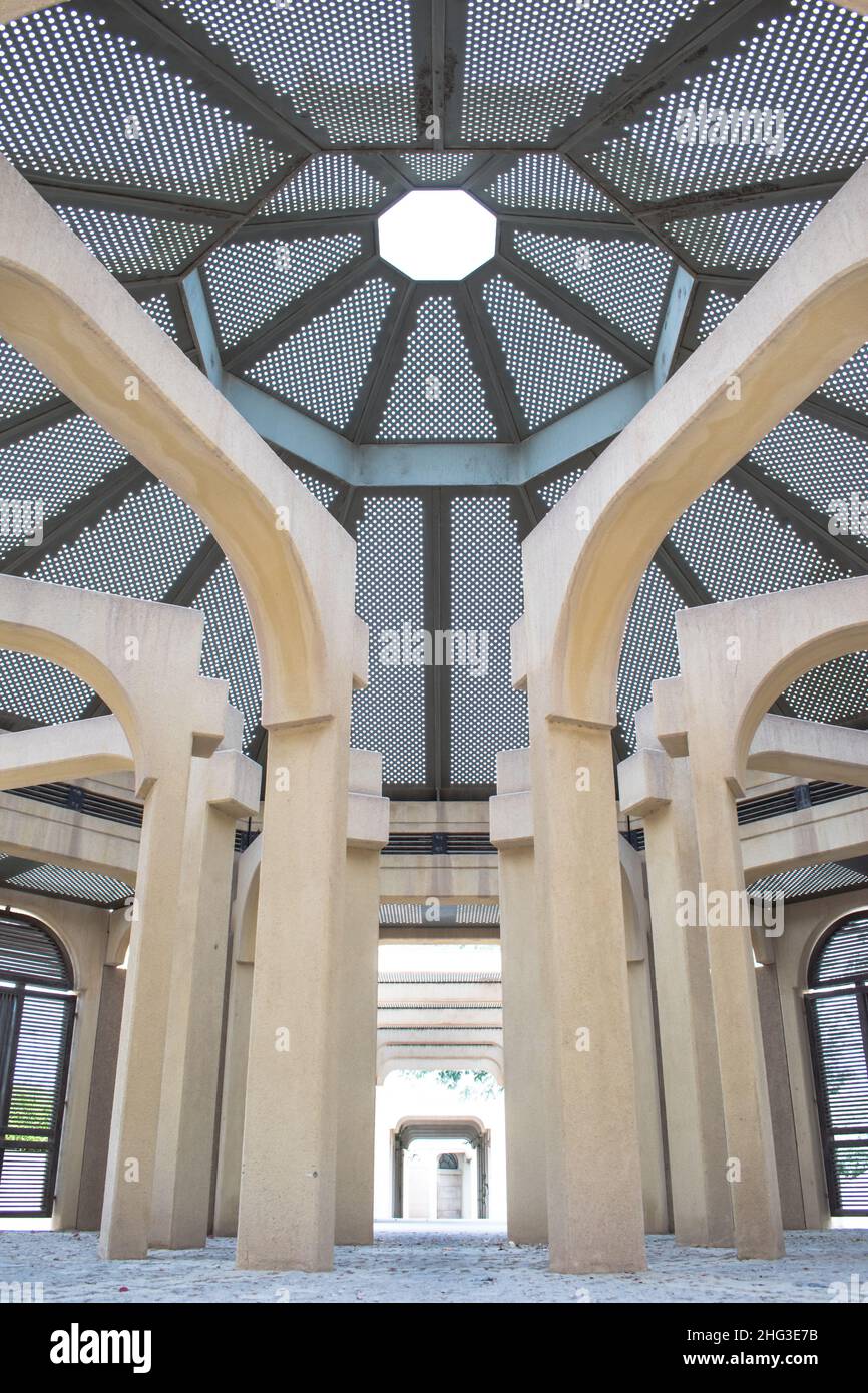 Image of an eccentric design built in the middle of the park Stock ...