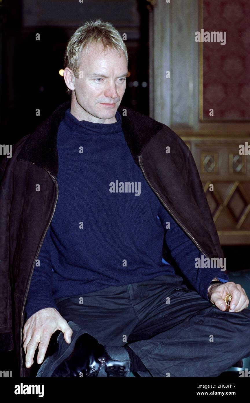 Sting photo session hi-res stock photography and images - Alamy