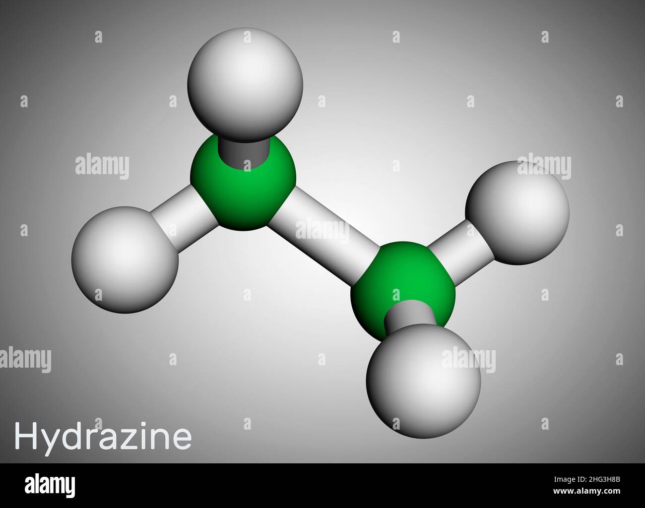 Hydrazine Molecular Geometry