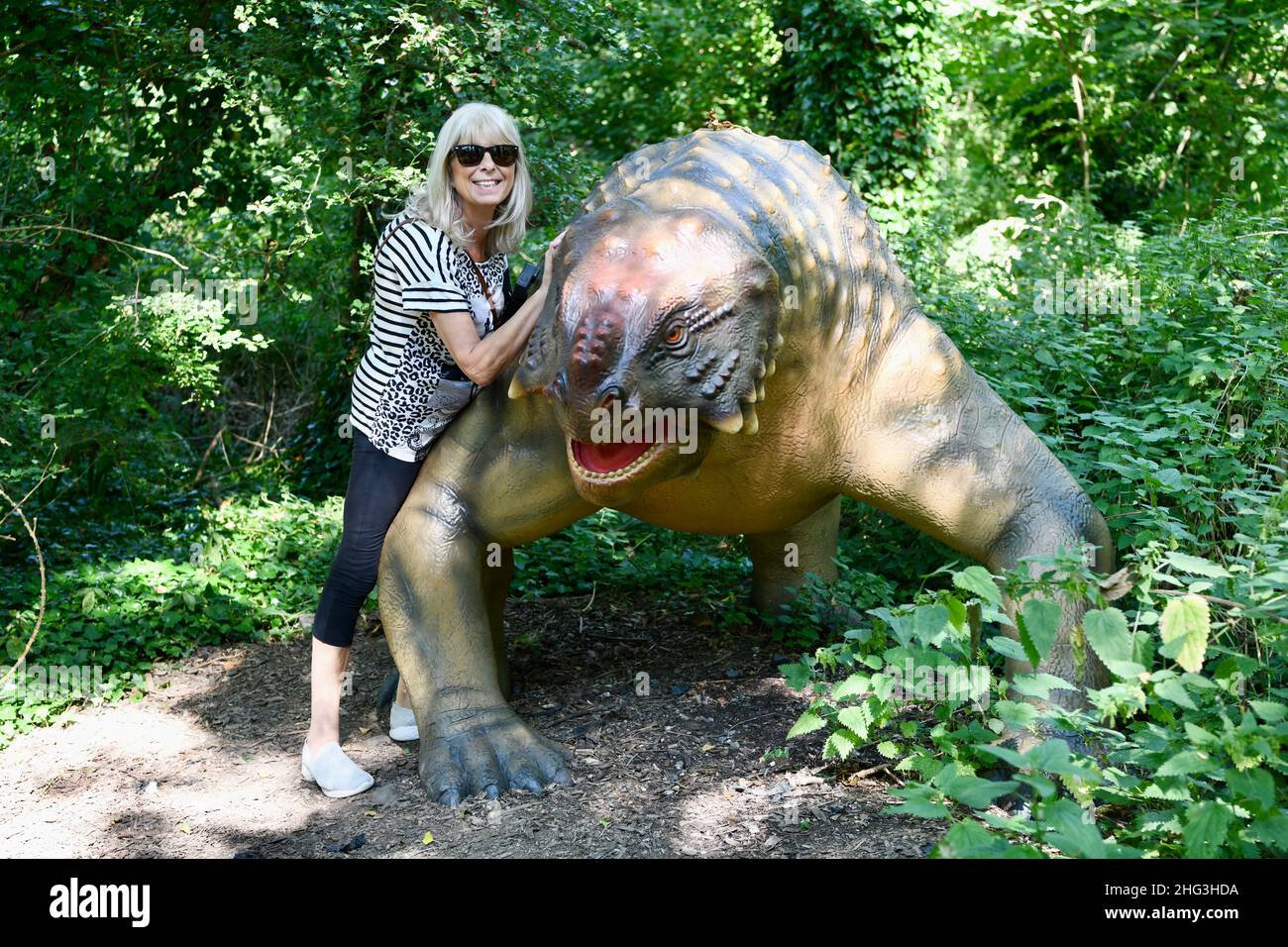 Port Lympne Animal Reserve, Kent UK Stock Photo - Alamy