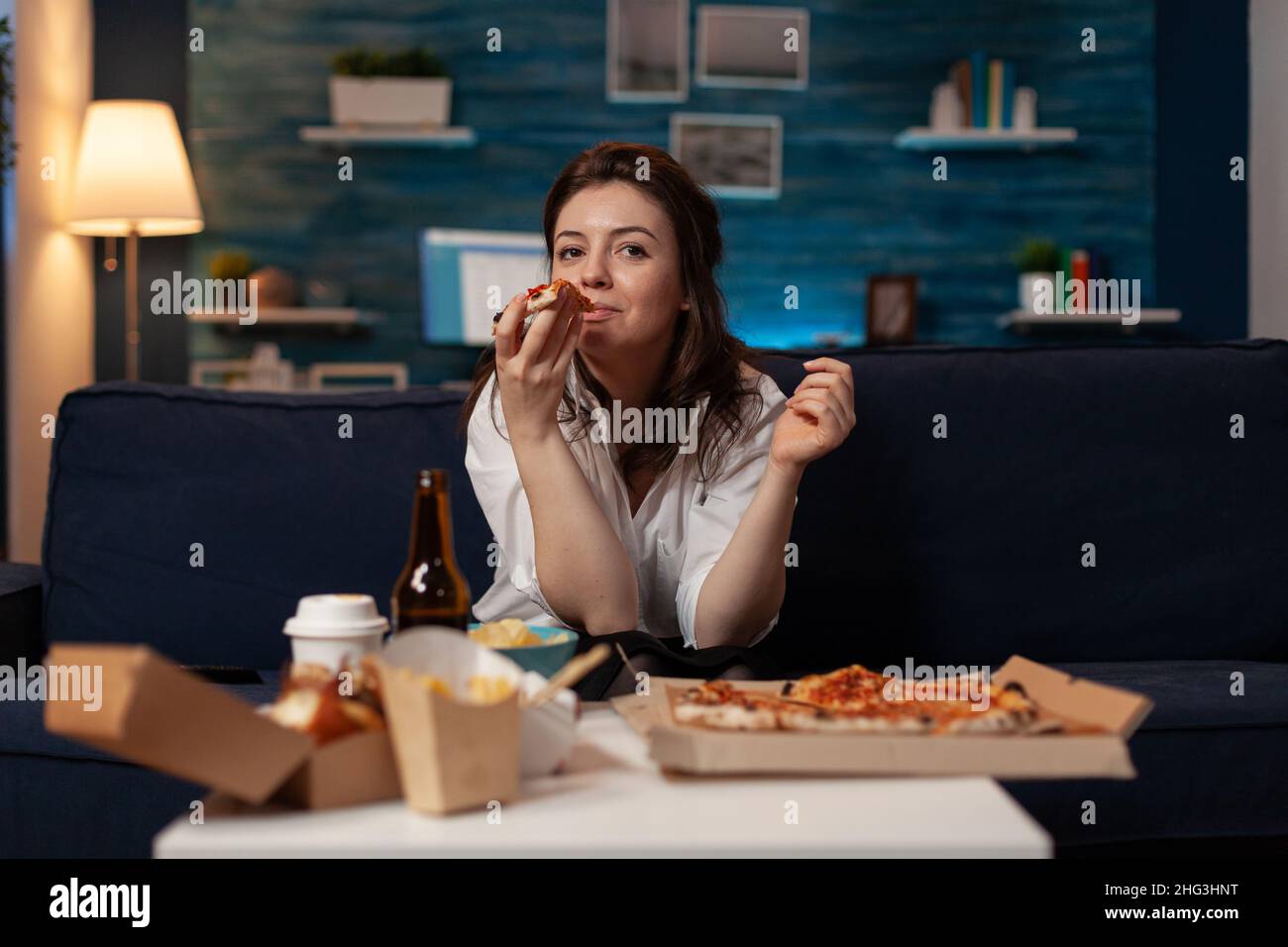 Takeway pizza hi-res stock photography and images - Alamy