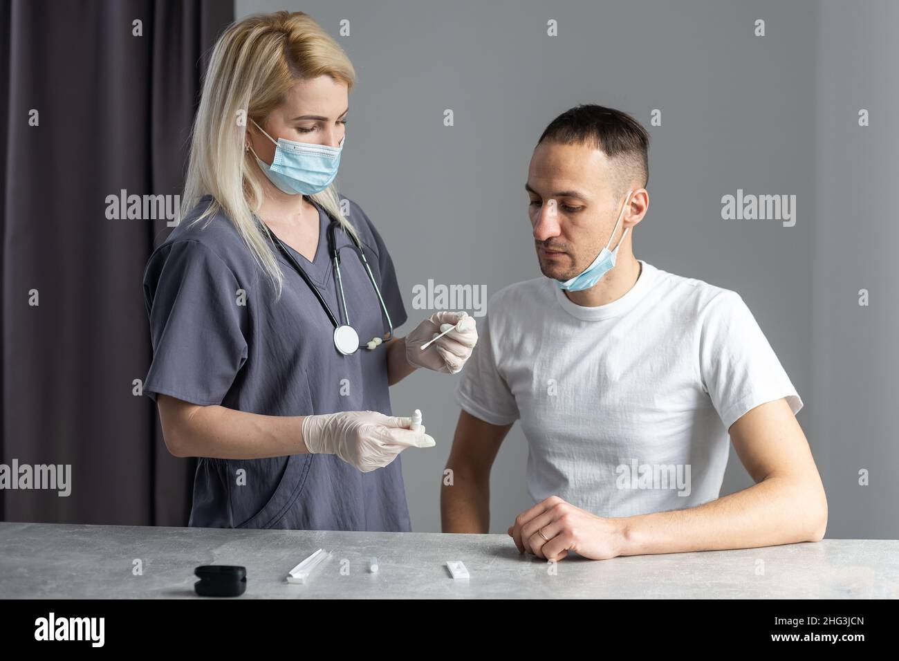 Therapist expressing empathy hi-res stock photography and images - Alamy