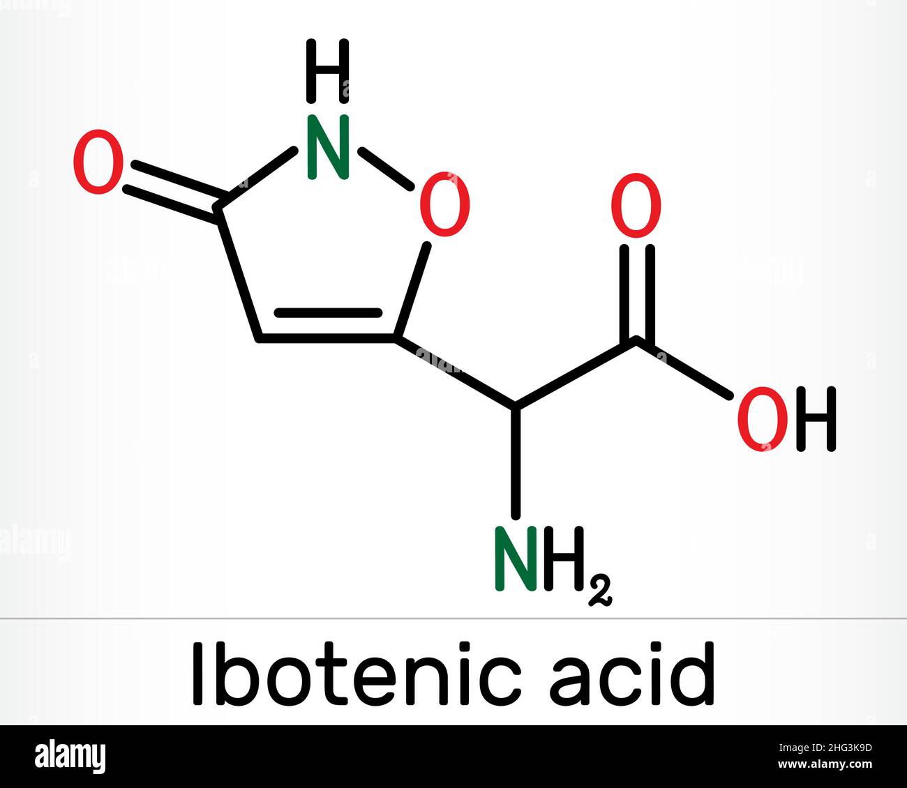 Psychoactive ibotenic acid Stock Vector Images - Alamy
