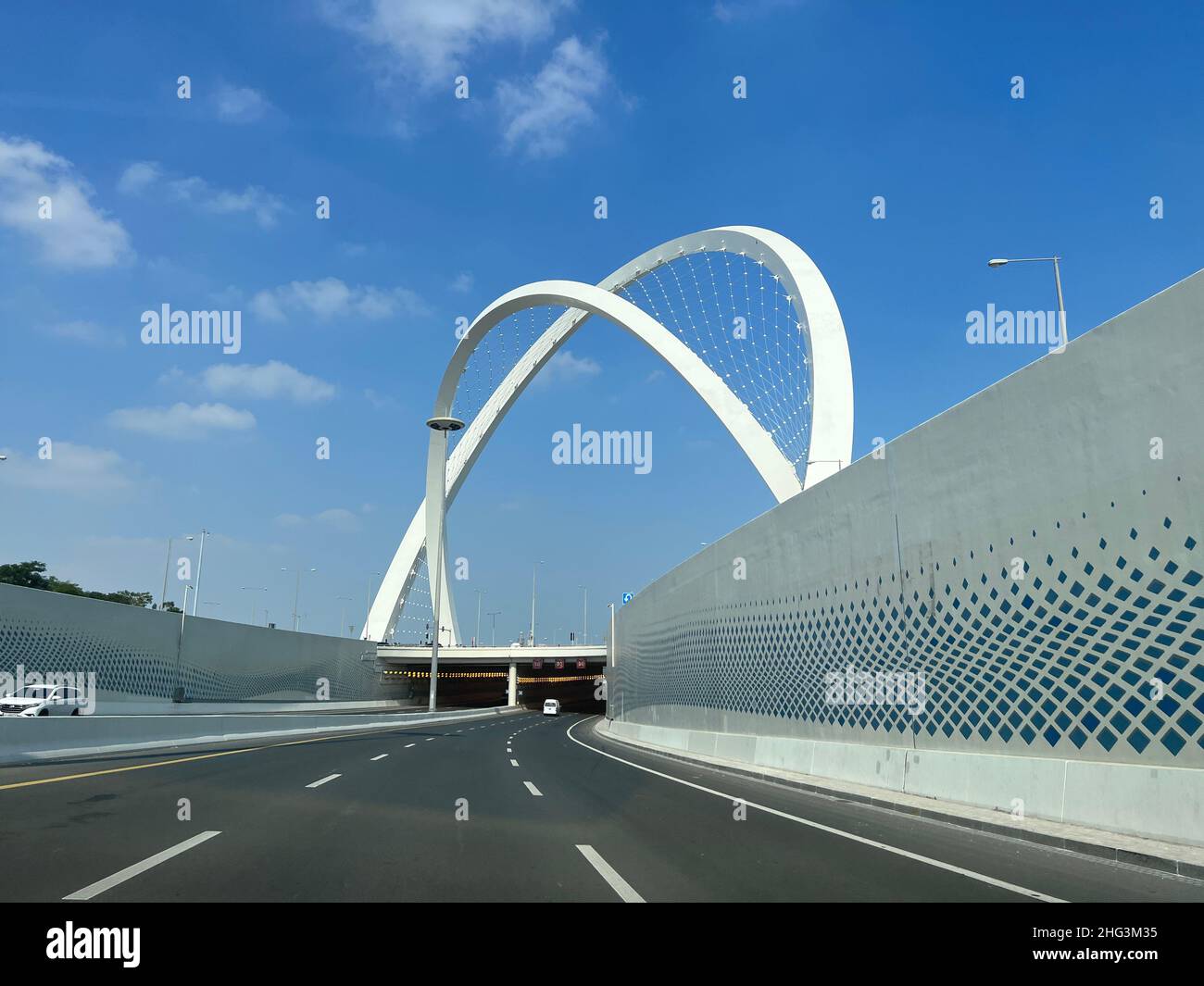 Al Wahda Bridge The Tallest Monument of City. known as 56 Bridge of ...