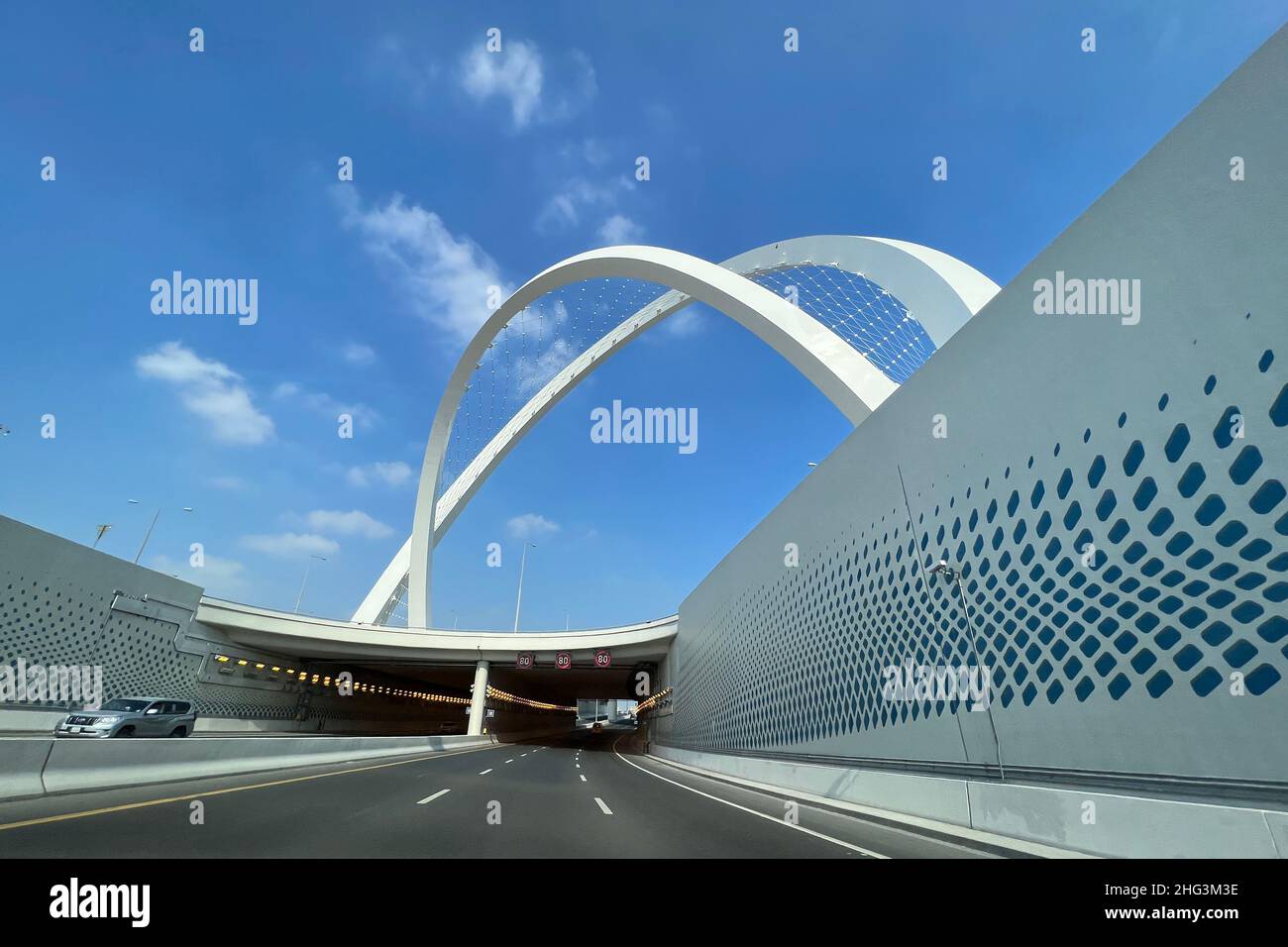 Al Wahda Bridge The Tallest Monument of City. known as 56 Bridge of ...