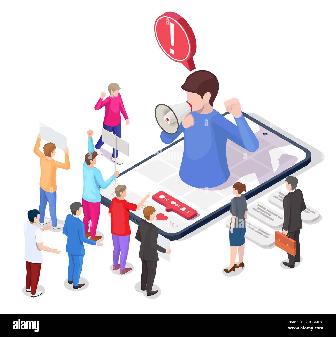 Political and social movements Stock Vector Images - Alamy