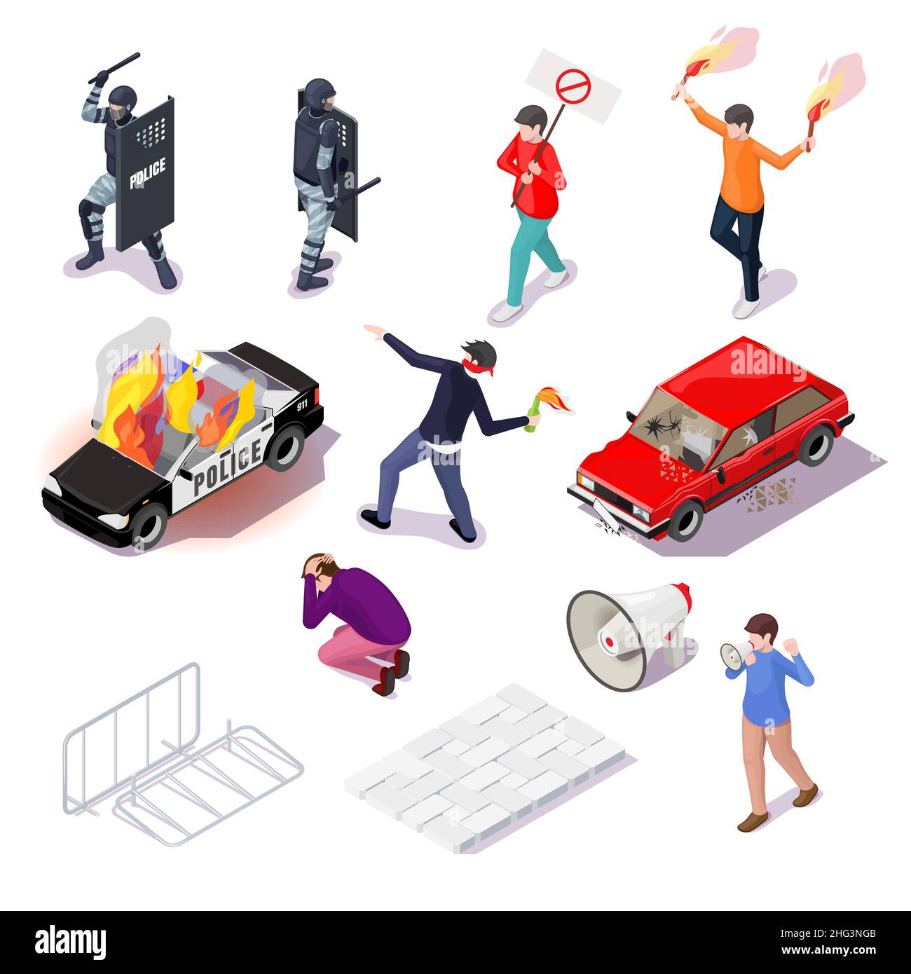 Fire baton Stock Vector Images - Alamy