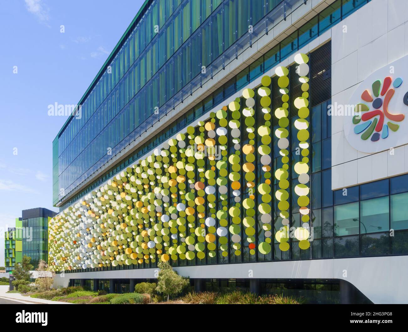 Perth, Australia - Children's Hospital with colourful cladding by JCY ...