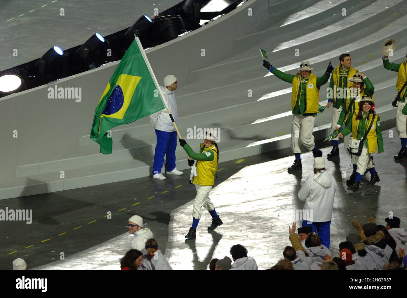 Flag bearer isabel clark hi-res stock photography and images - Alamy