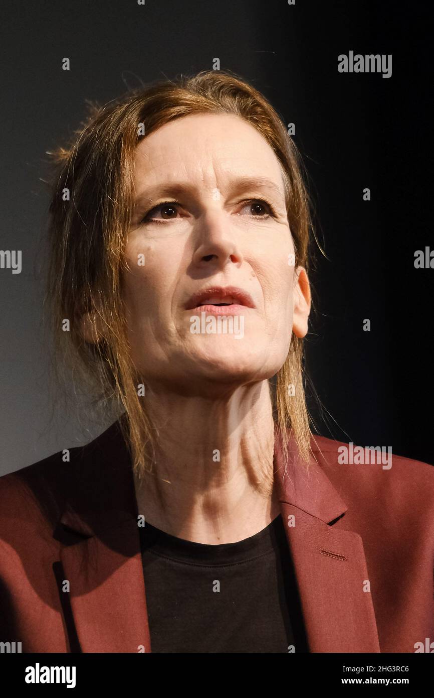 BFI Southbank, London, UK. 17th Jan, 2022. Joanna Hogg on stage at Mark ...