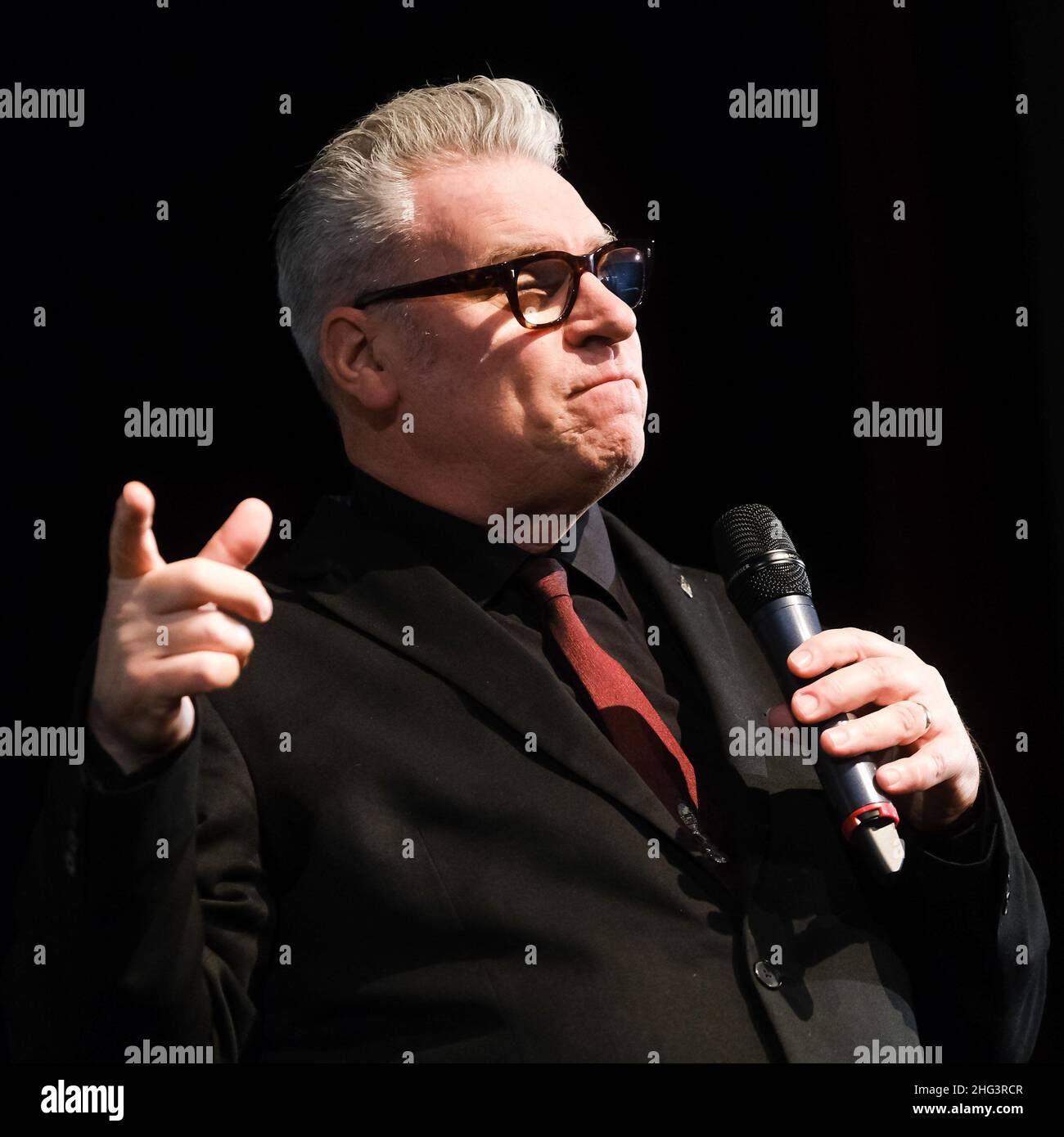 BFI Southbank, London, UK. 17th Jan, 2022. Mark Kermode on stage at ...