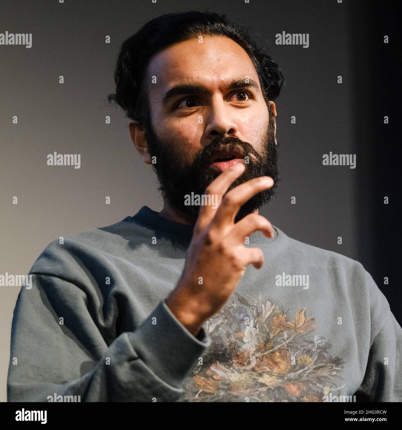 BFI Southbank, London, UK. 17th Jan, 2022. Himesh Patel on stage at ...