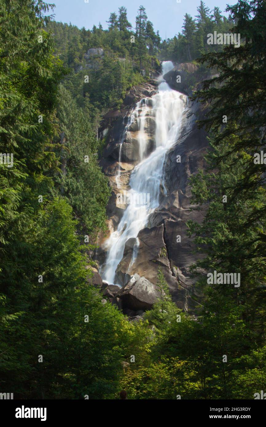Shannon Falls in British Columbia,Canada,North America Stock Photo - Alamy
