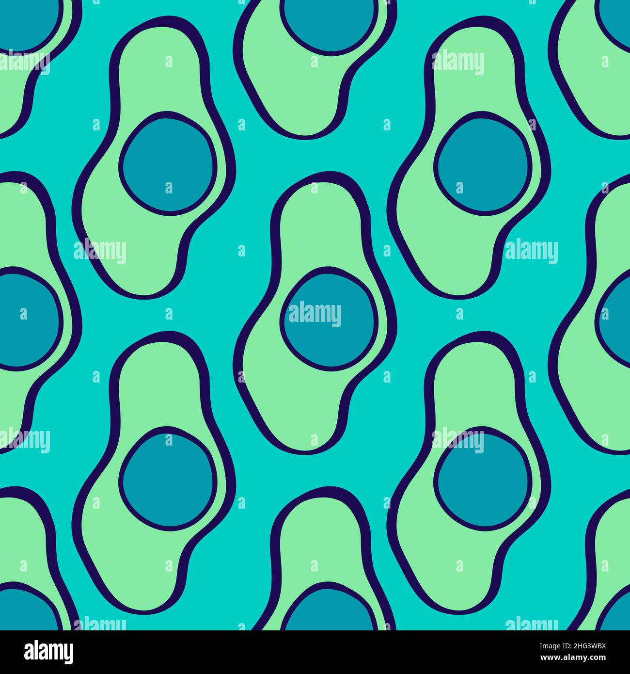 Tasty seamless scrambled egg pattern for fabrics and textiles and cards ...