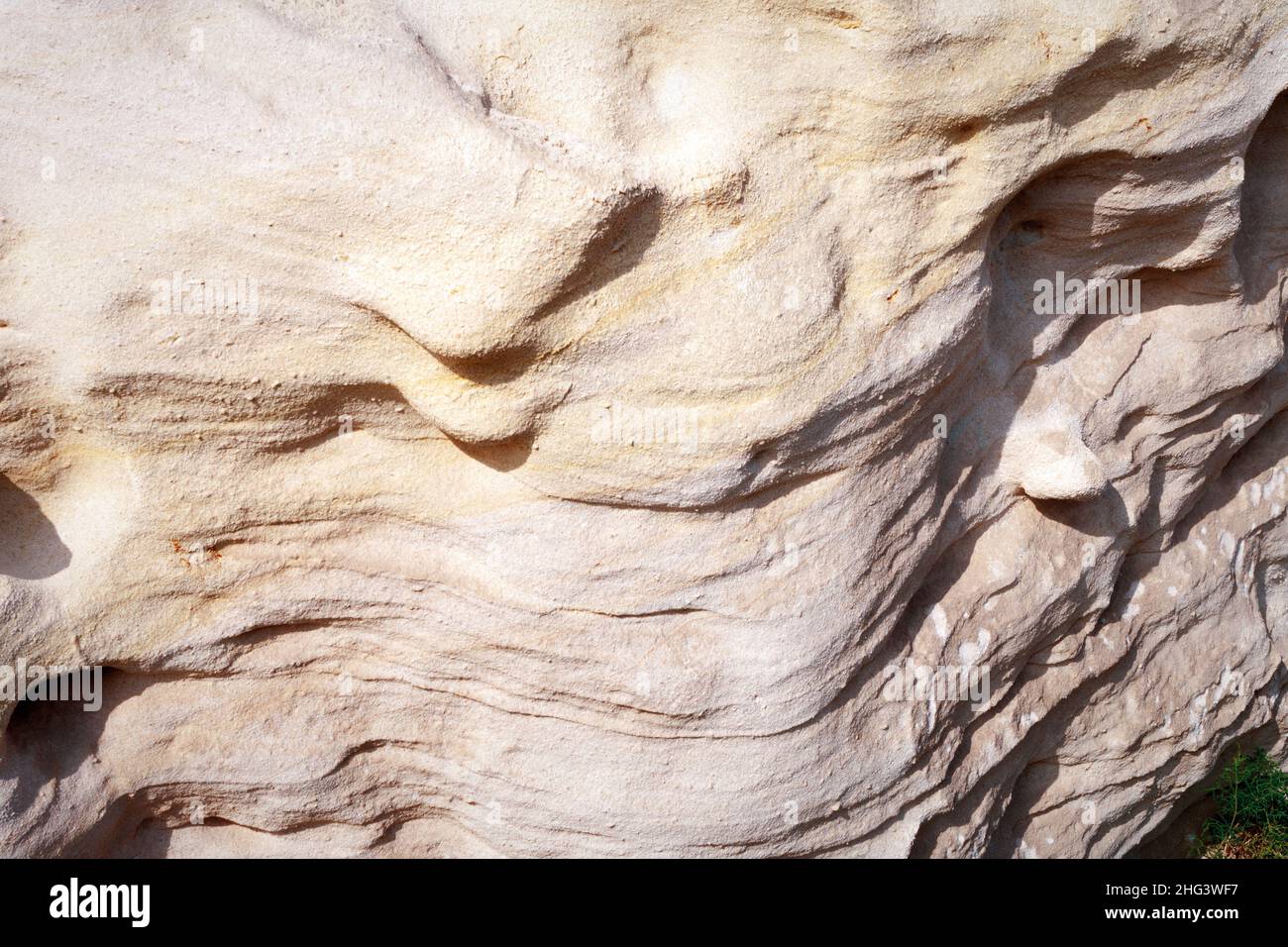 Surface sandy rock. Rocky shore of the Caspian Sea Stock Photo - Alamy