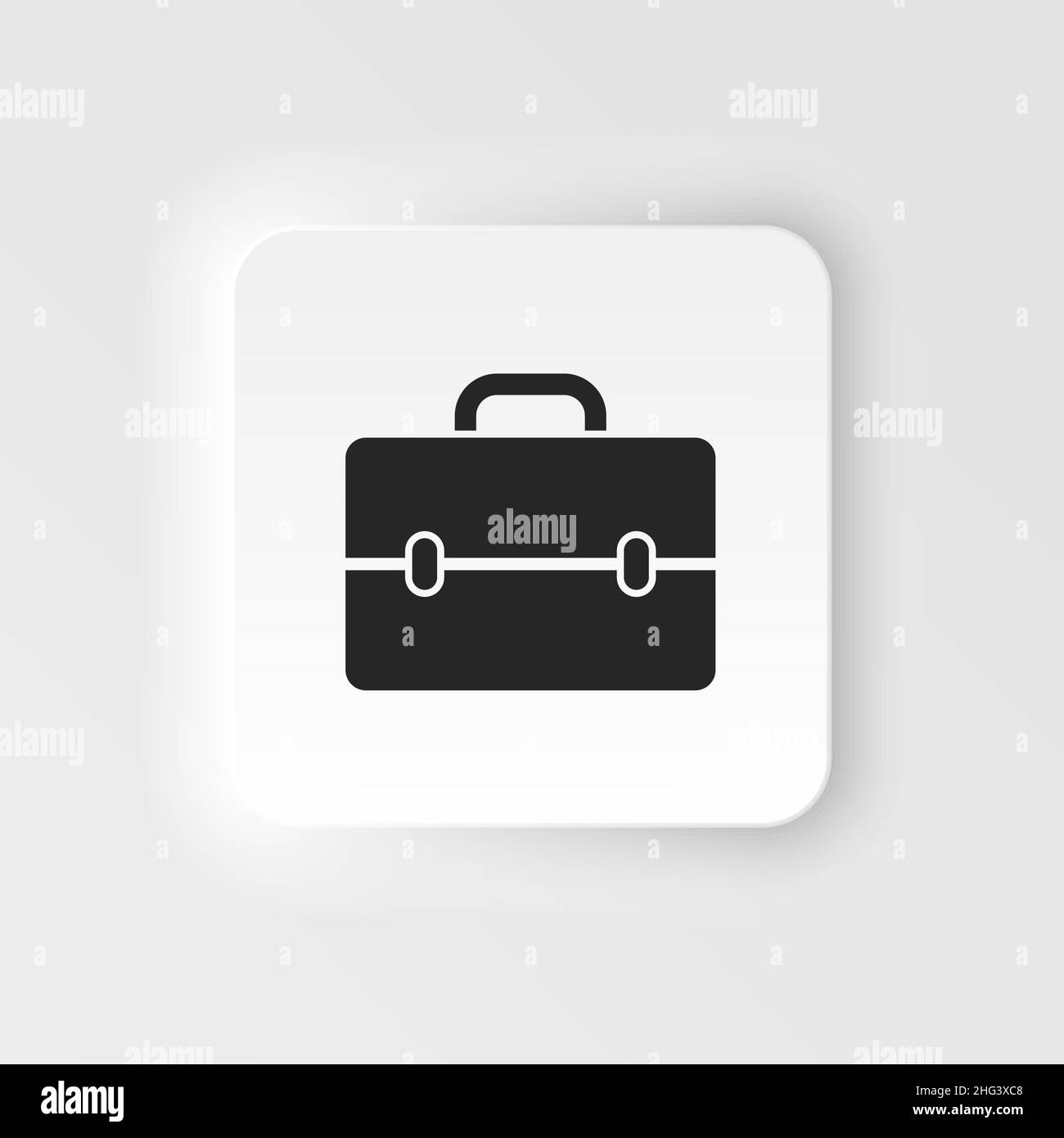 Briefcase icon - Vector. Simple element illustration from UI concept ...