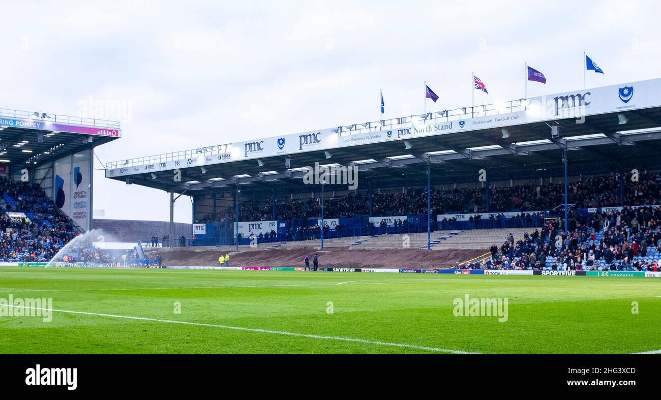 Fratton park refurbishment hi-res stock photography and images - Alamy