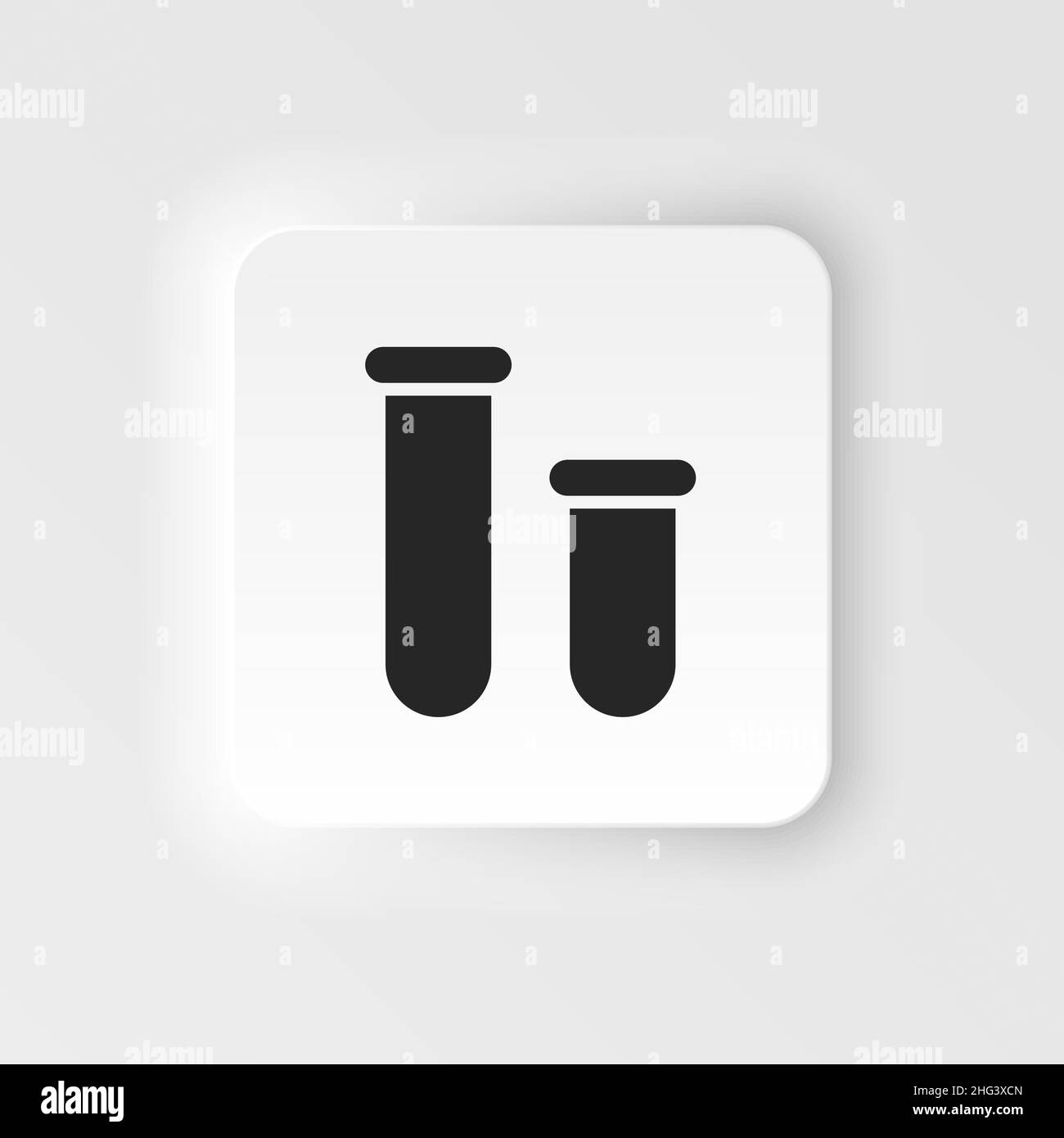 Lab glassware icon - Vector. Simple element illustration from UI ...