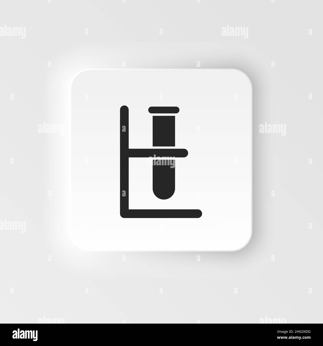 Lab glassware icon - Vector. Simple element illustration from UI ...