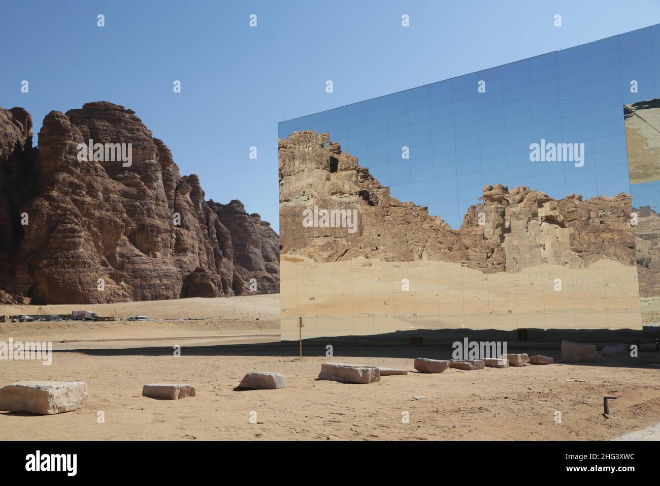 maraya concert hall in the antique kingdom of saudi arabia Stock Photo ...