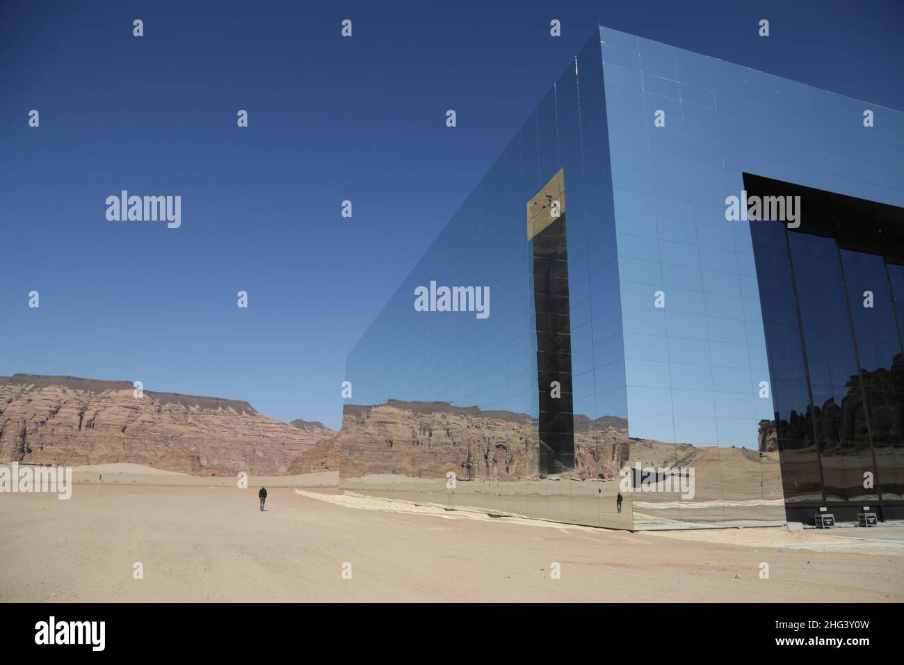 maraya concert hall in the antique kingdom of saudi arabia Stock Photo ...