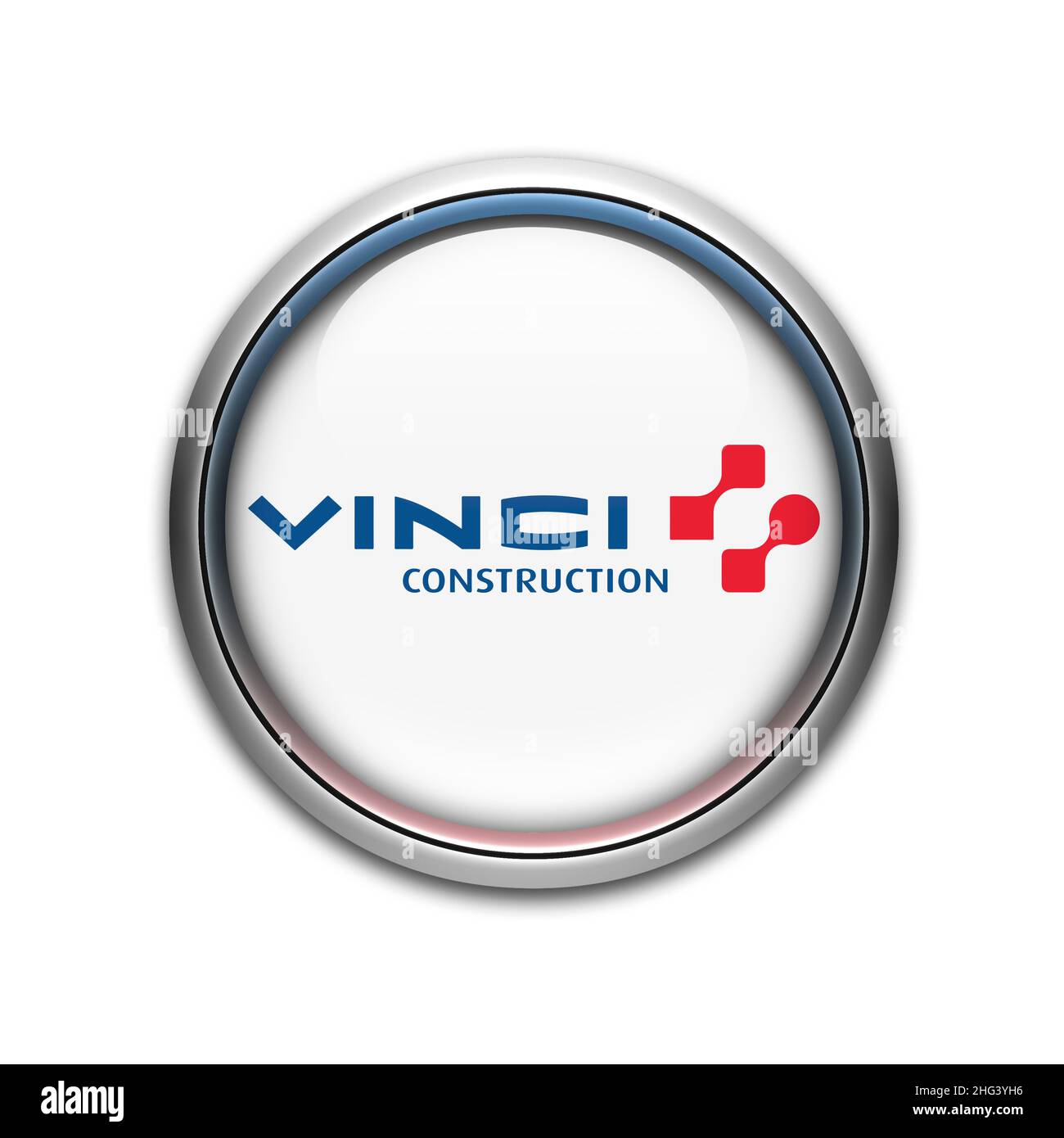 Vinci construction logo Stock Photo - Alamy