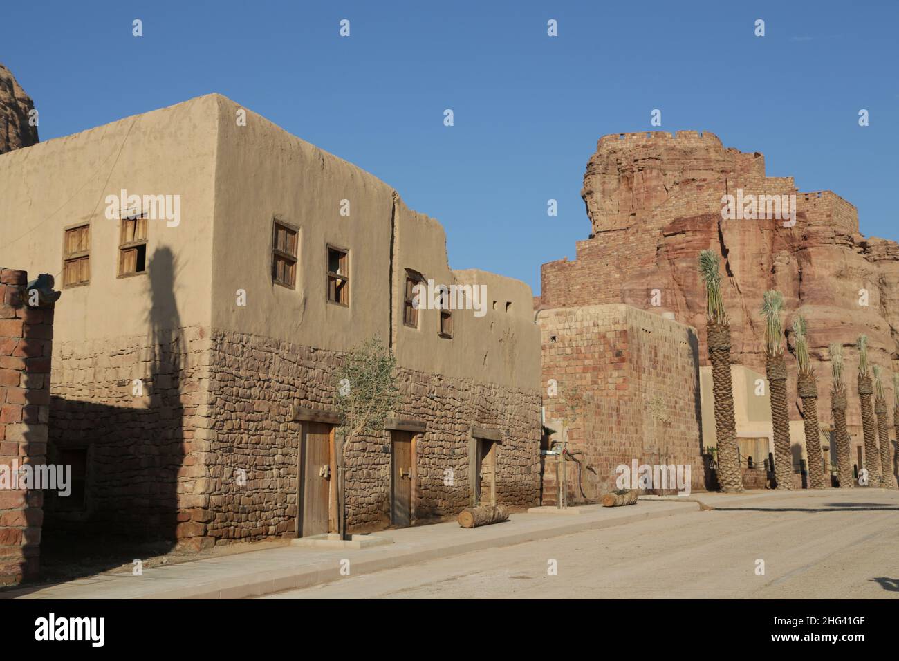 the old history in the antique kingdom of saudi arabia Stock Photo - Alamy