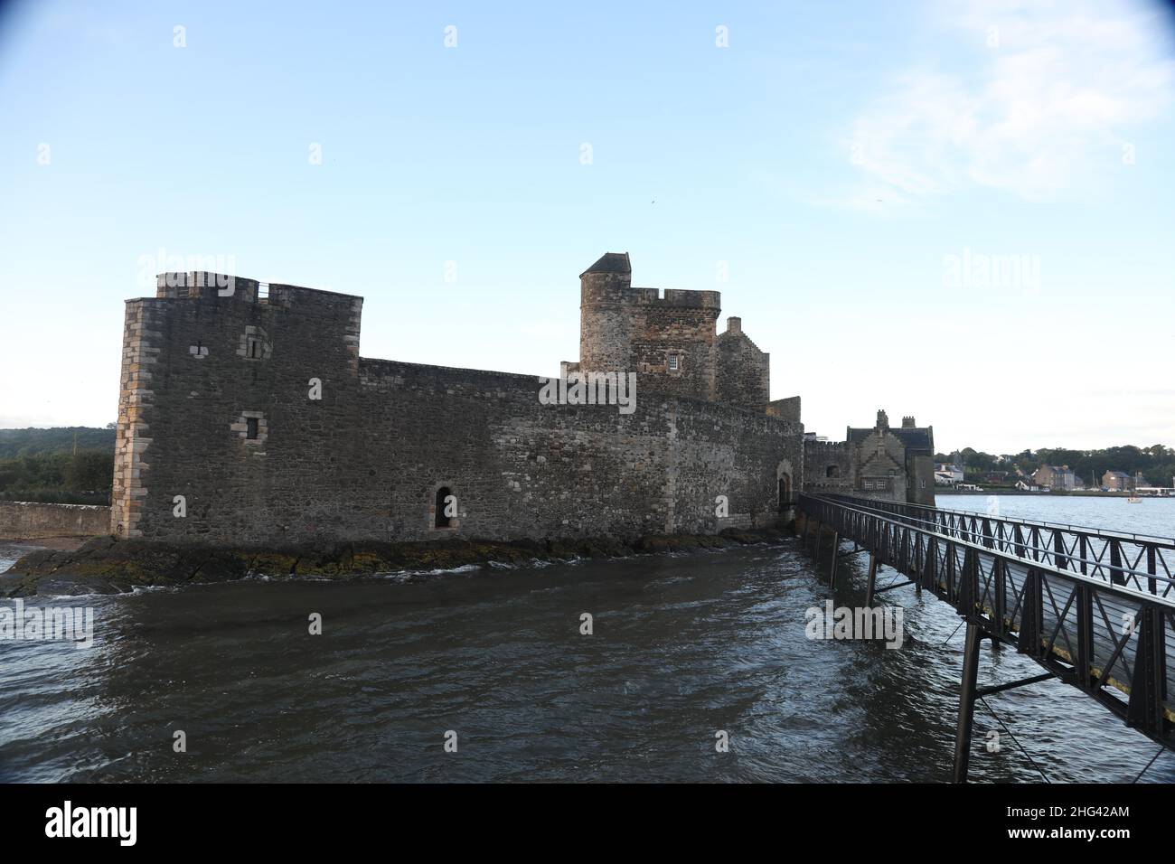 scottish castles fortress Stock Photo - Alamy